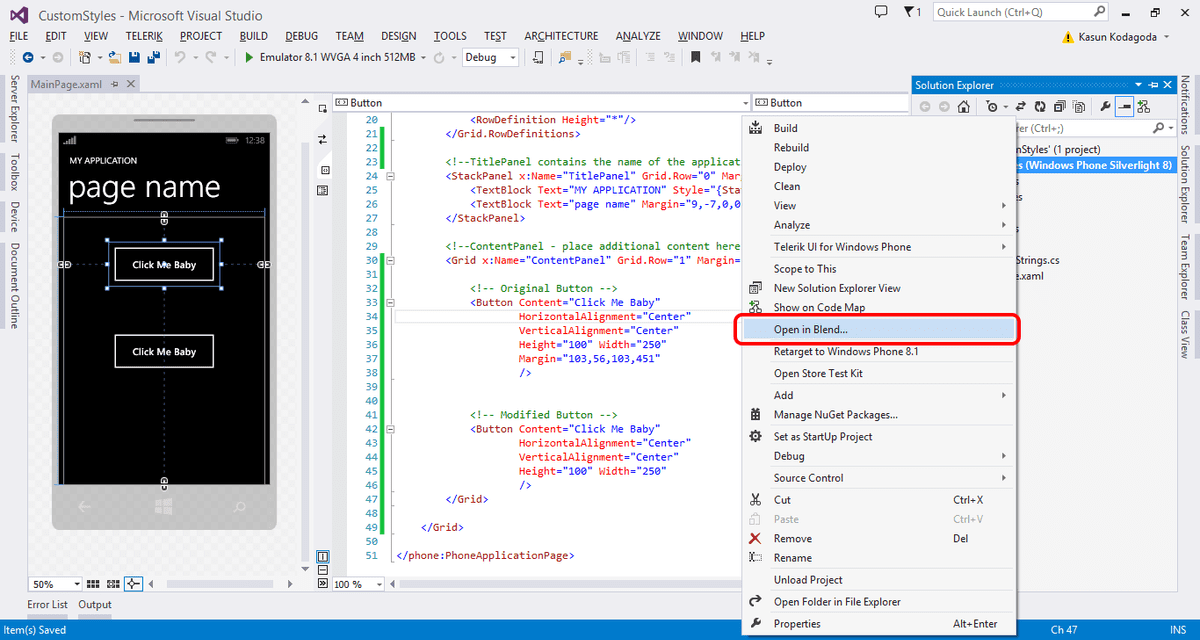 Custom XAML Controllers I: Adding Custom Styles to Elements | K2V Academy