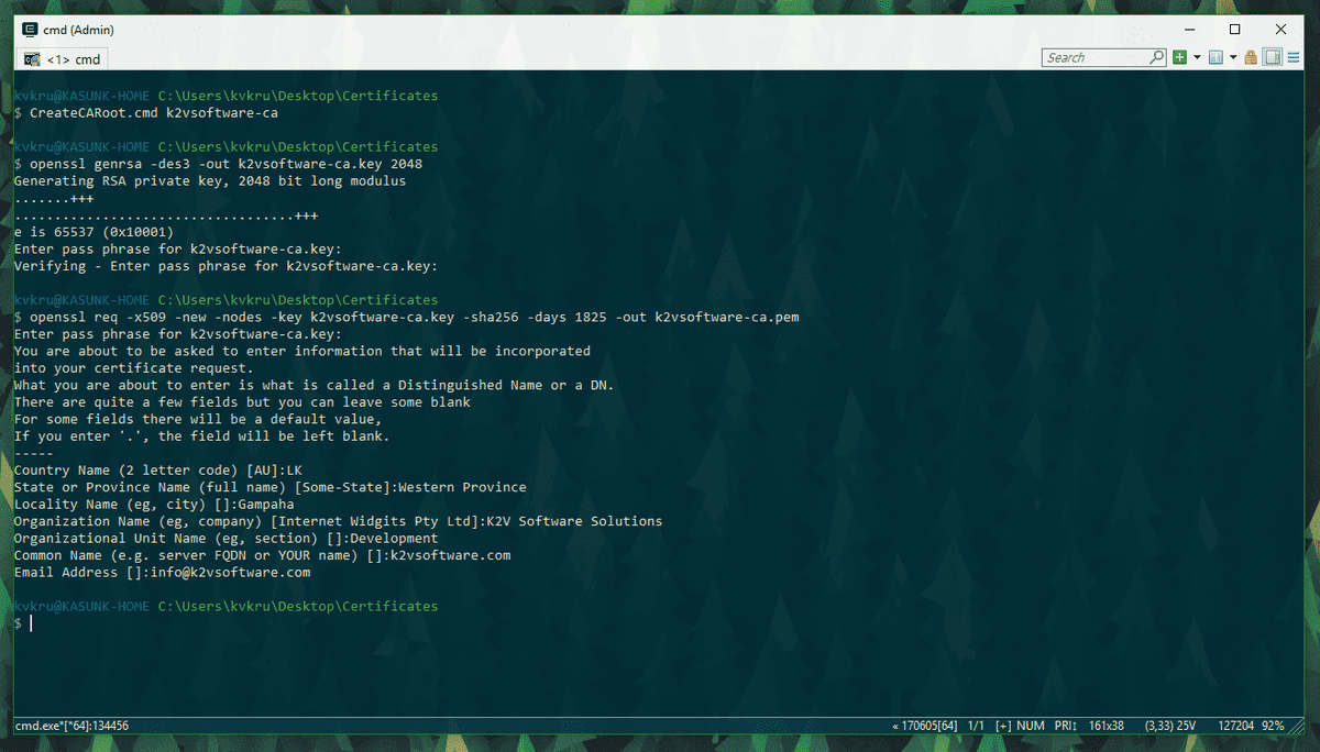 Fix 'Subject Alternative Name Missing [missing_subjectAltName]' issue ...