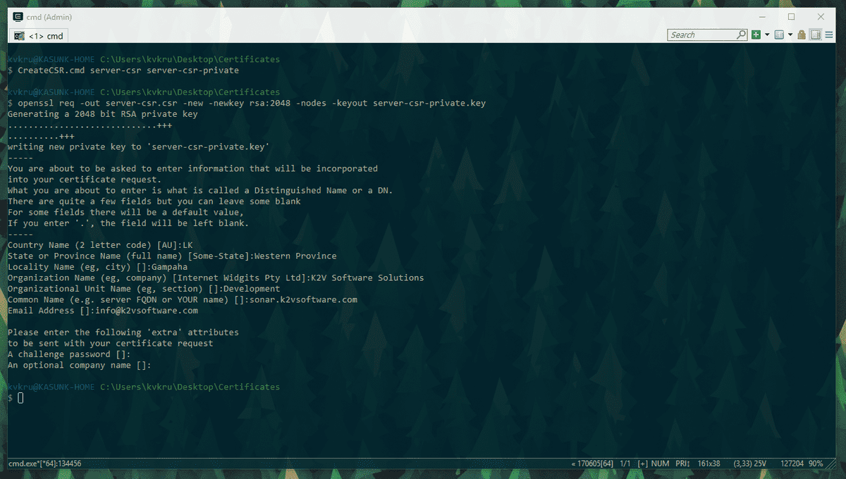 Fix 'Subject Alternative Name Missing [missing_subjectAltName]' issue ...